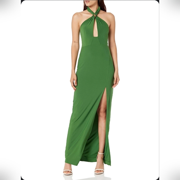 Aidan Mattox | Dresses | Aidan By Aidan Mattox Cutout Gown Dress Womens ...